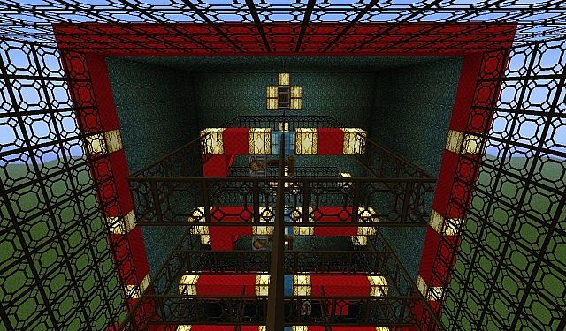 Balance Beam Battle Arena Minecraft Map