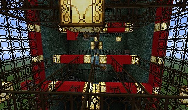 Balance Beam Battle Arena Minecraft Map