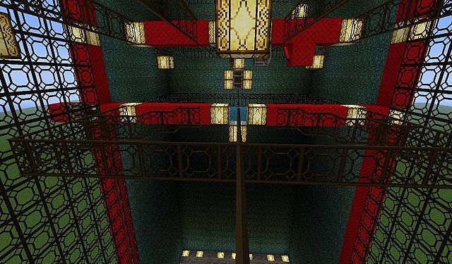 Balance Beam Battle Arena Minecraft Map