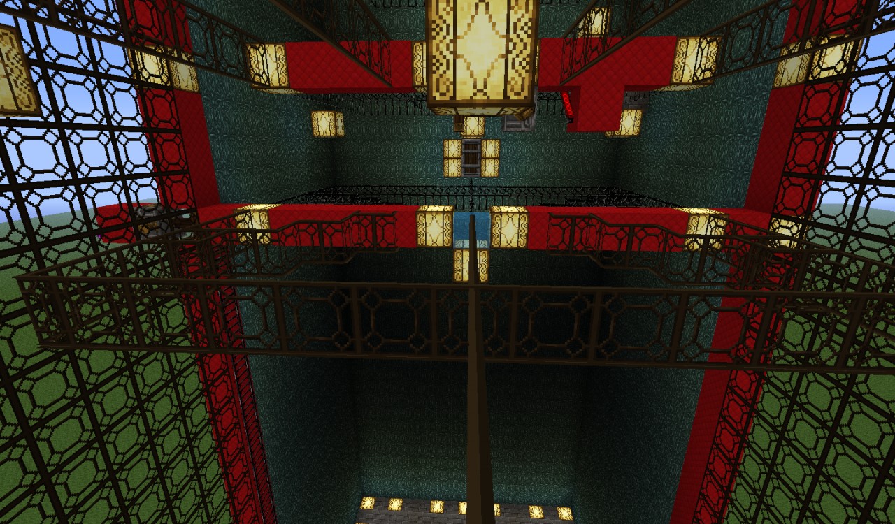 Balance Beam Battle Arena Minecraft Map