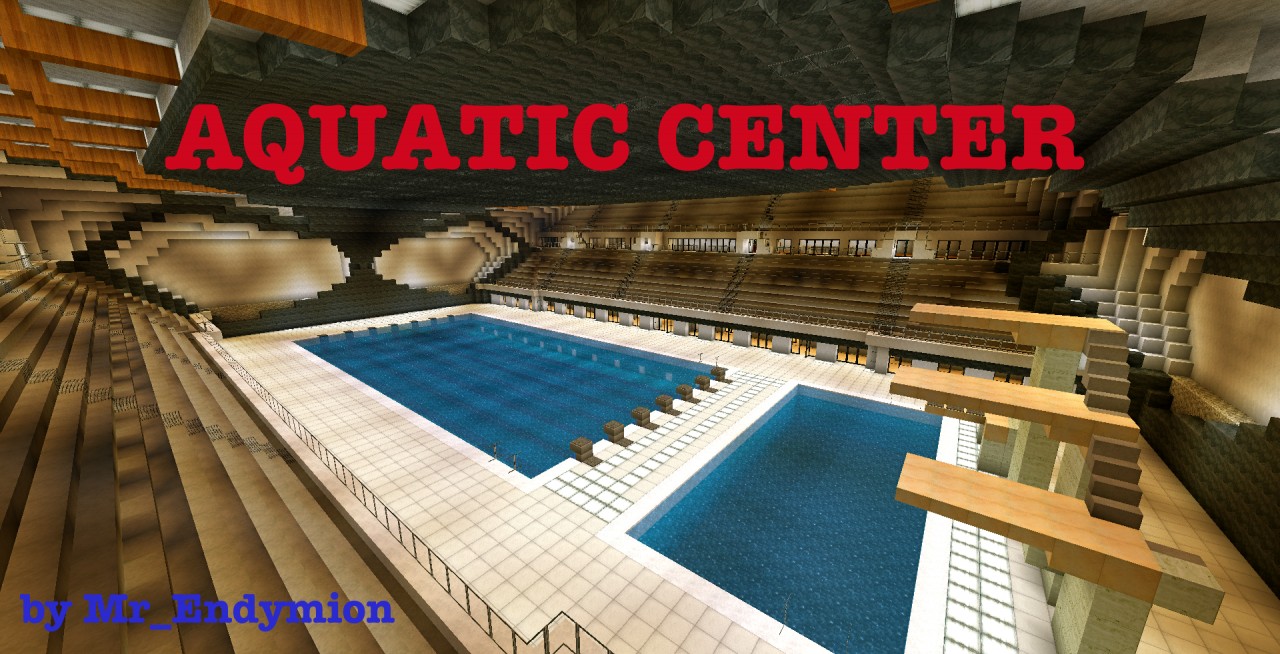 Aquatic Center Minecraft Map