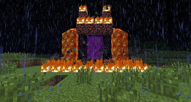gate to the nether Minecraft Map