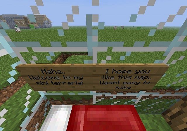 Mini terraria Minecraft Map