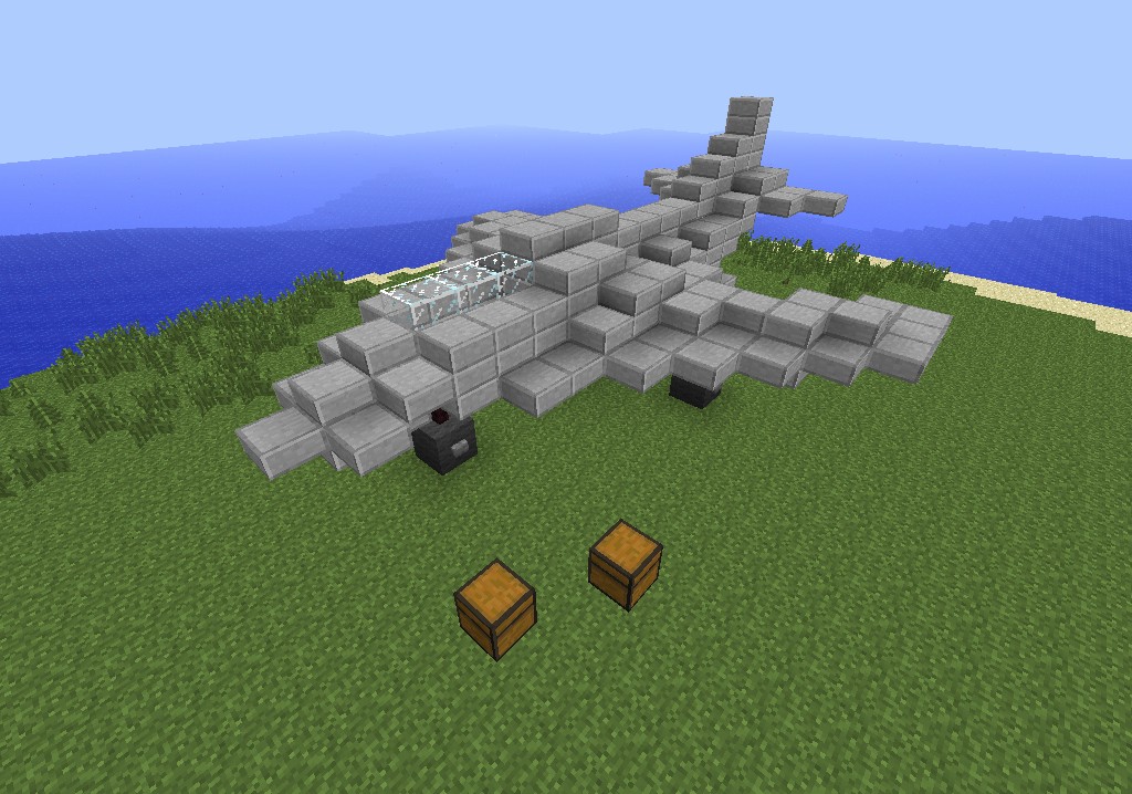 Plane Crash Survival Minecraft Map