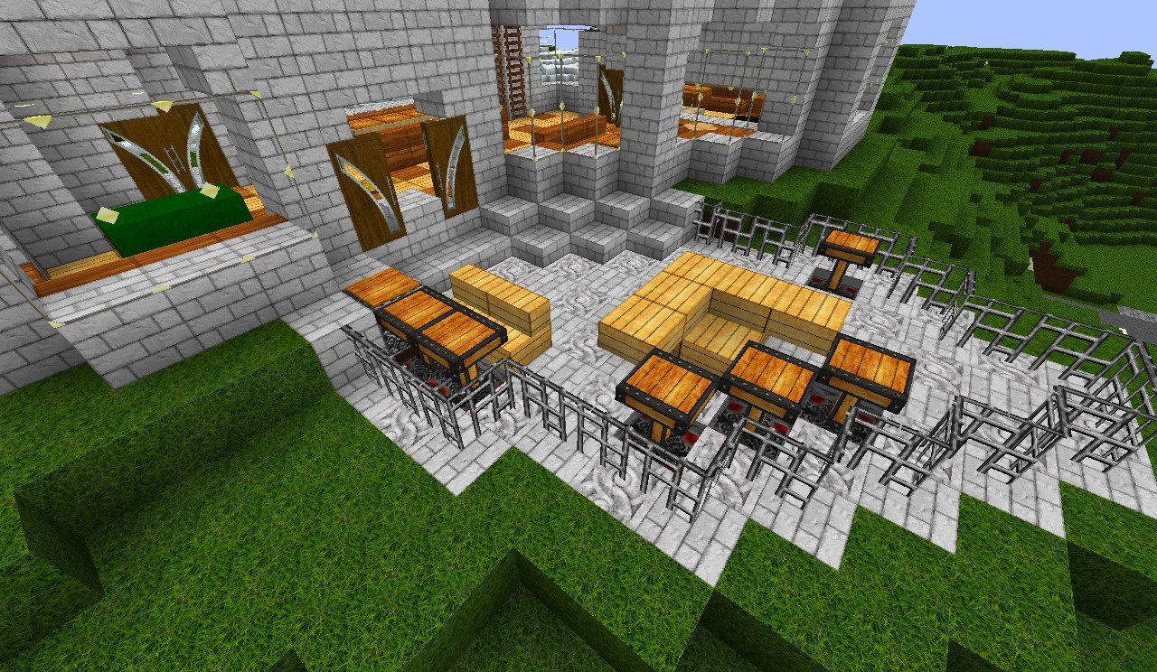 Mountainside Villa Minecraft Map