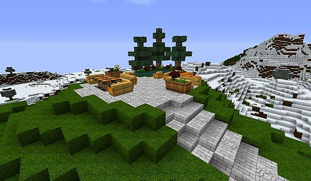 Mountainside Villa Minecraft Map