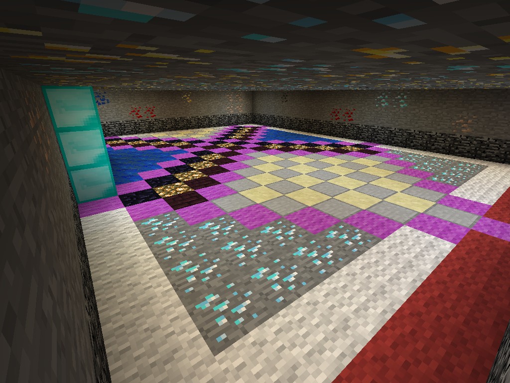 A minecraft chunk Minecraft Map