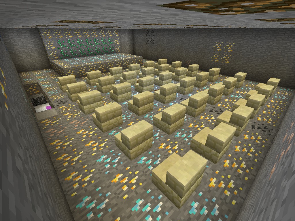 A minecraft chunk Minecraft Map