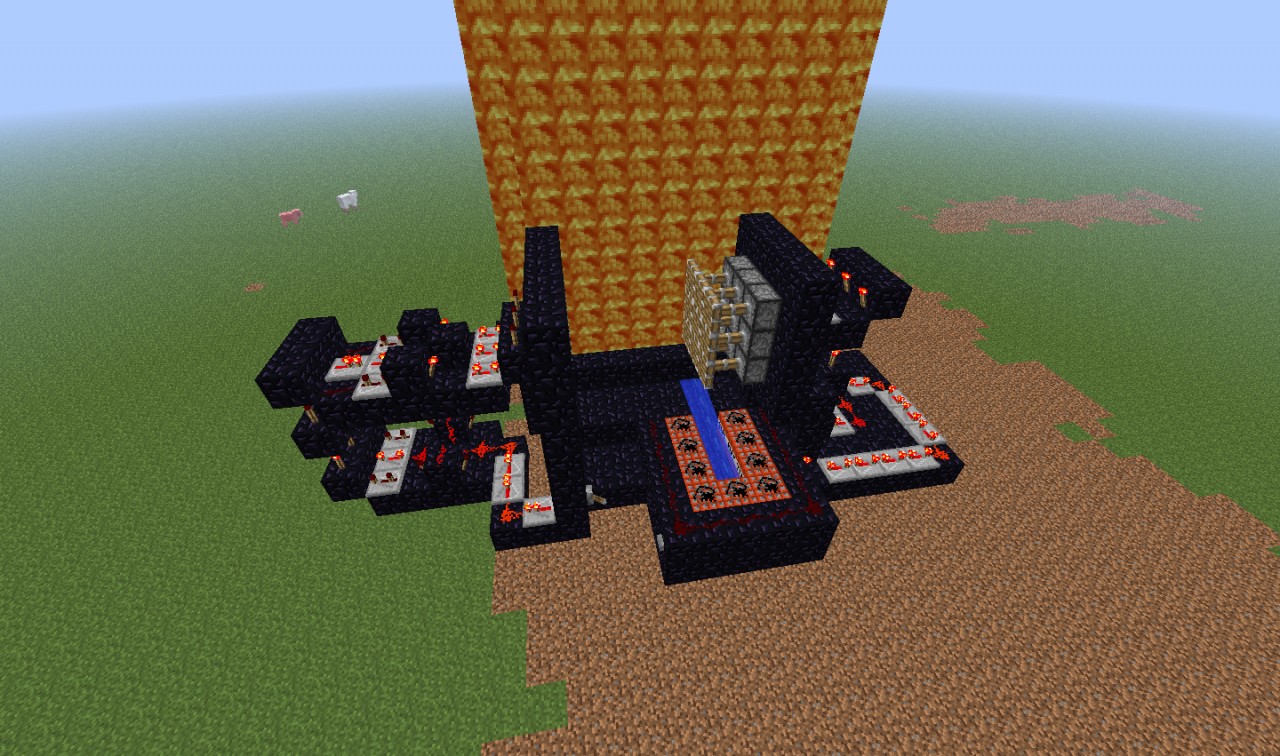 arrow cannon Minecraft Map