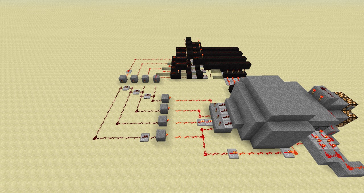 Redstone Combination lock Minecraft Map