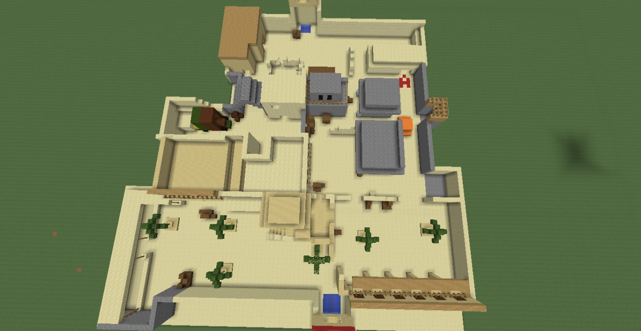 MineCraft Sand Storm PVP Map [BlackShot] Minecraft Map