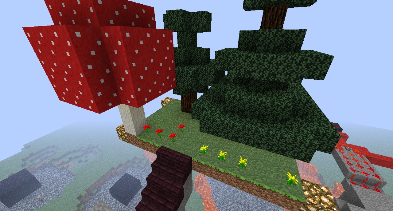 Floating Fortress Minecraft Map