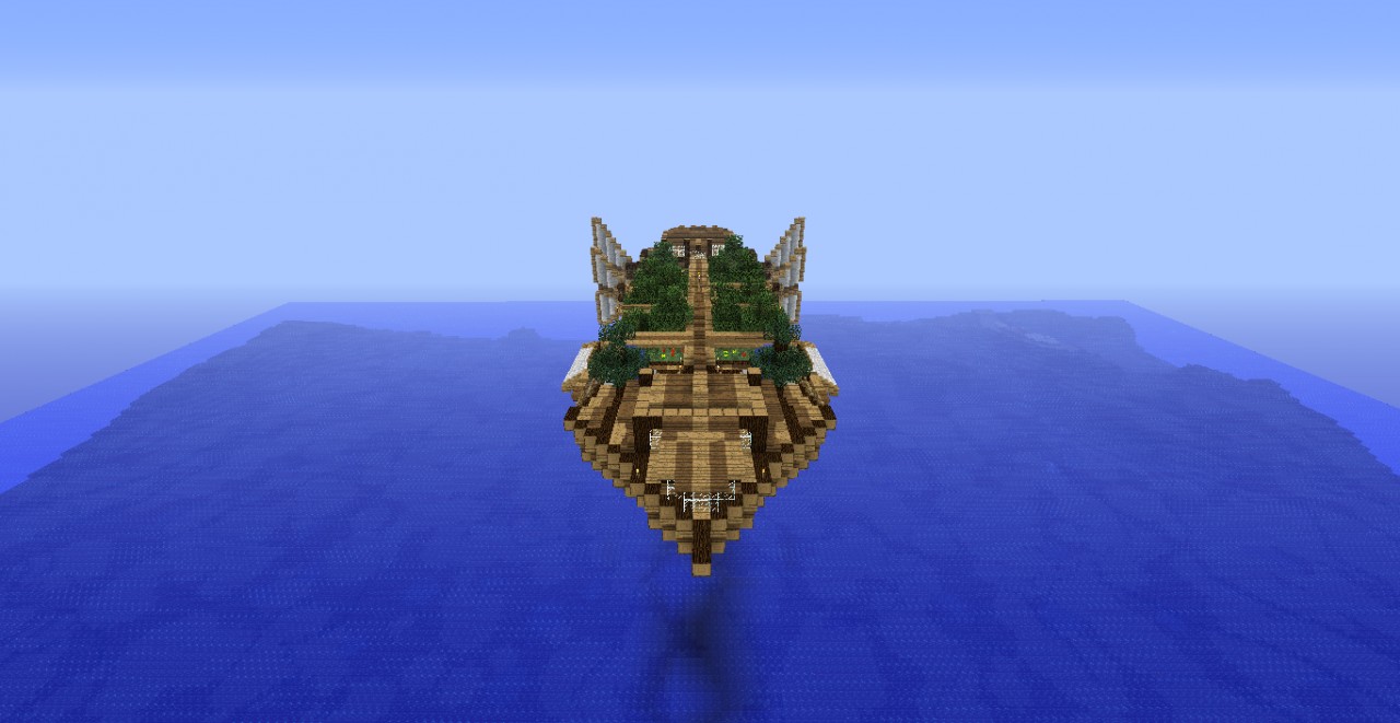 The Venturer [Flying Ship] Minecraft Map