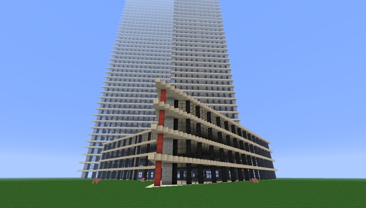 HIGHRISE HD 3 (unfinished) WITH DOWNLOAD 50% - COMING SOON Minecraft Map
