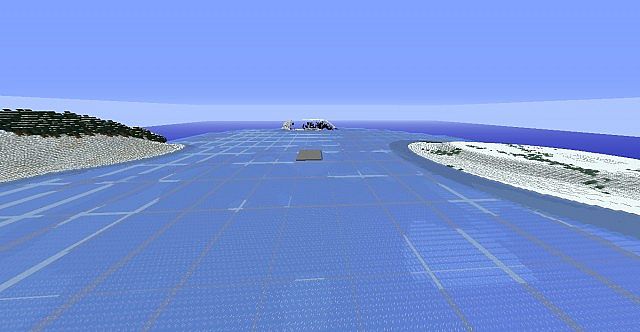 Ice Flat World Minecraft Map