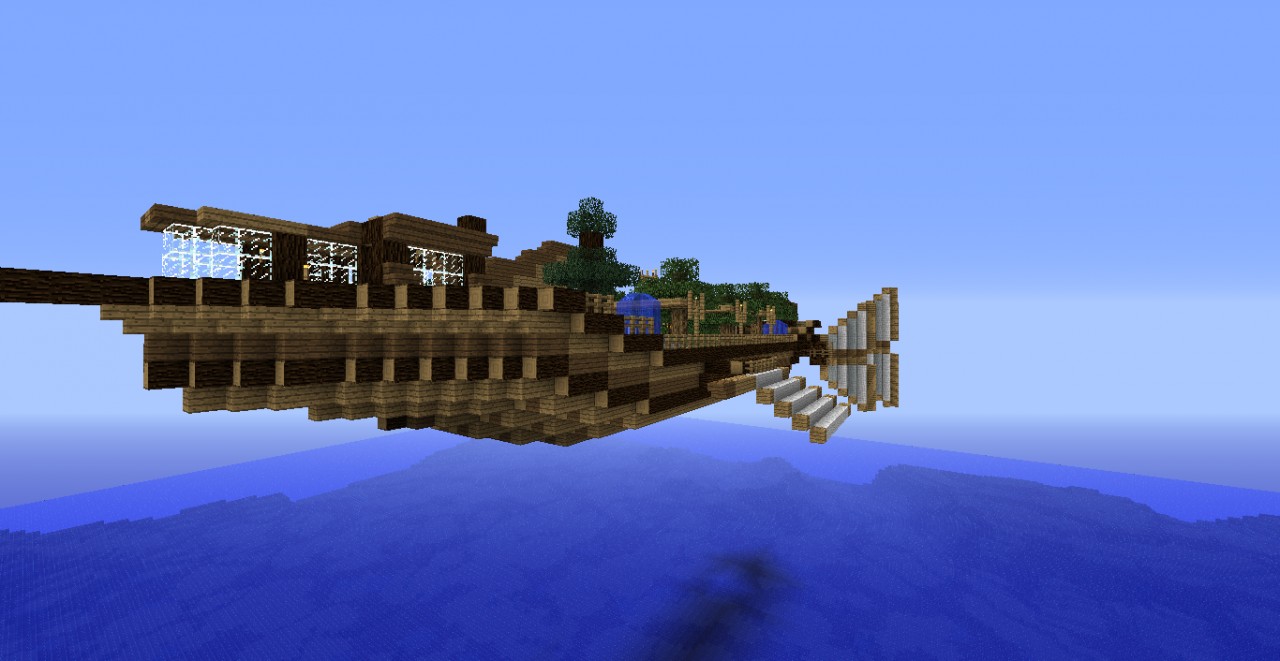 The Venturer [Flying Ship] Minecraft Map