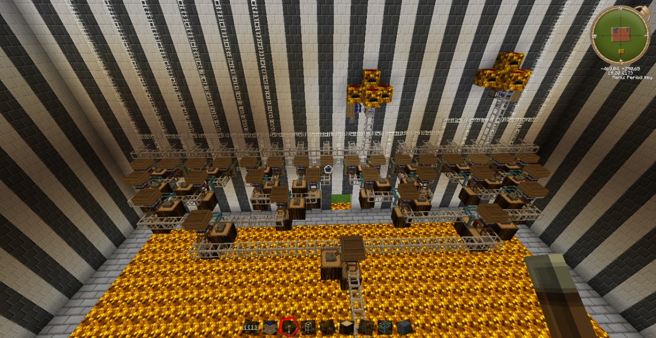 Tekkit Iron and Gold Factory Minecraft Map