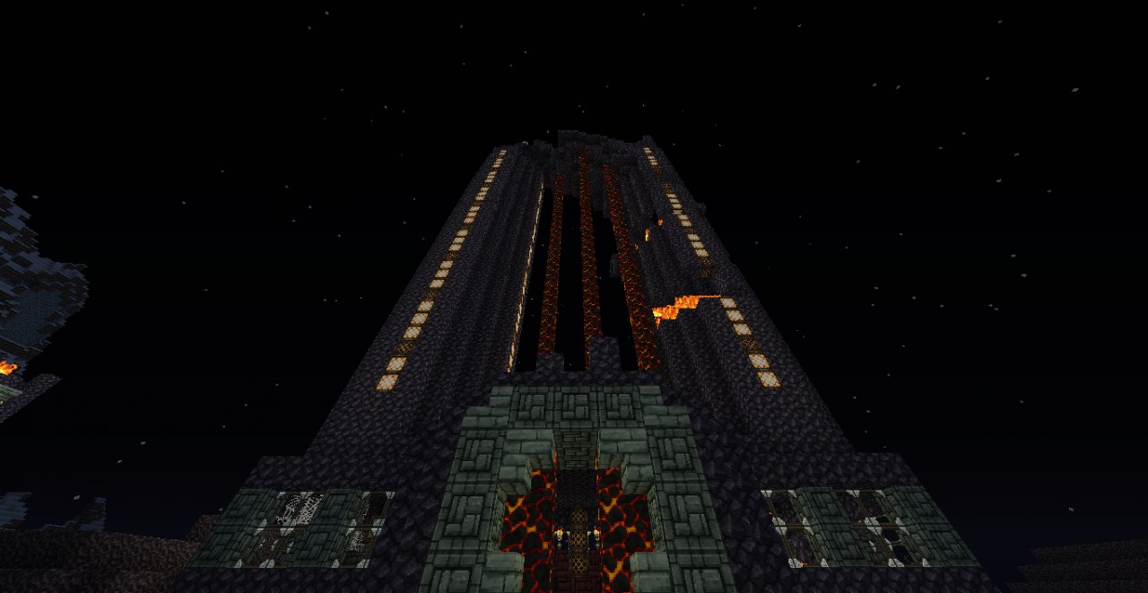 Obsidian Tower City Minecraft Map