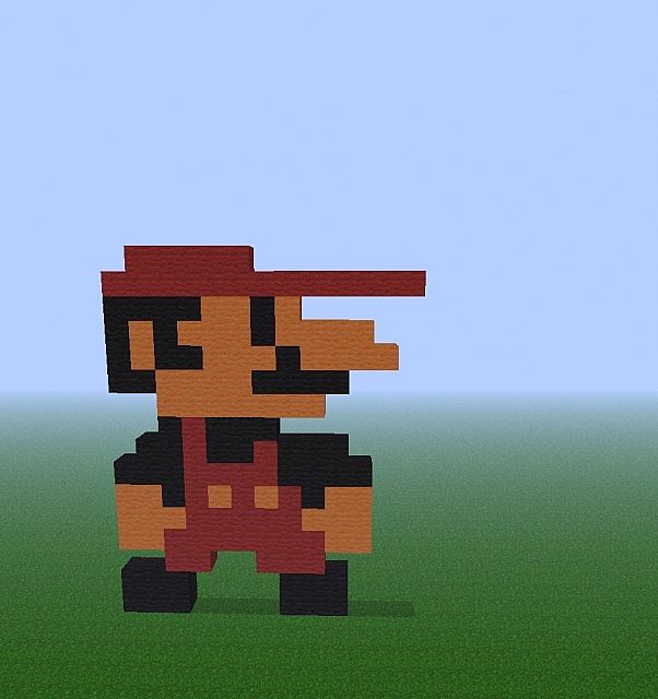 Deformed Mario Minecraft Map