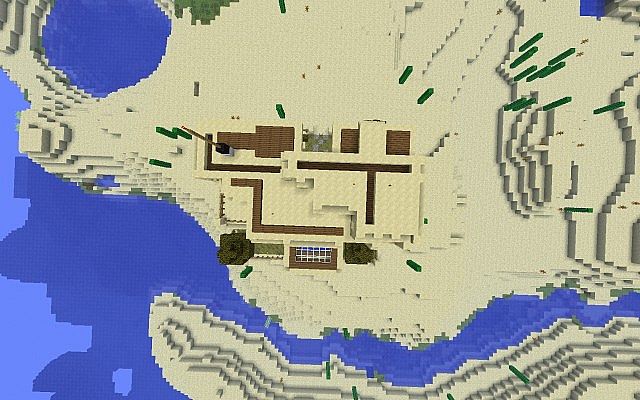 Sandstone house by Zuumi Minecraft Map