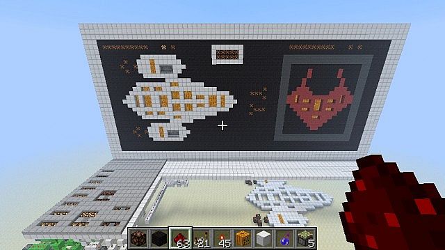 Minecraft: FTL: Starship Battle Minecraft Map