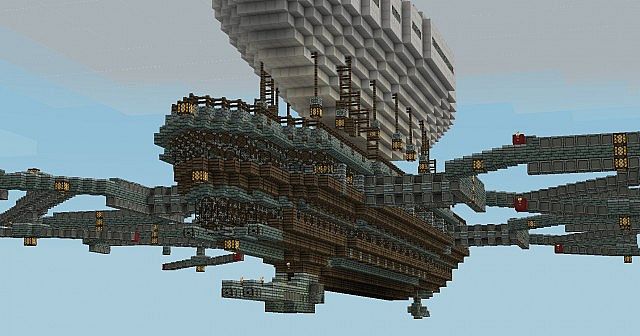 Massive Airship Minecraft Map