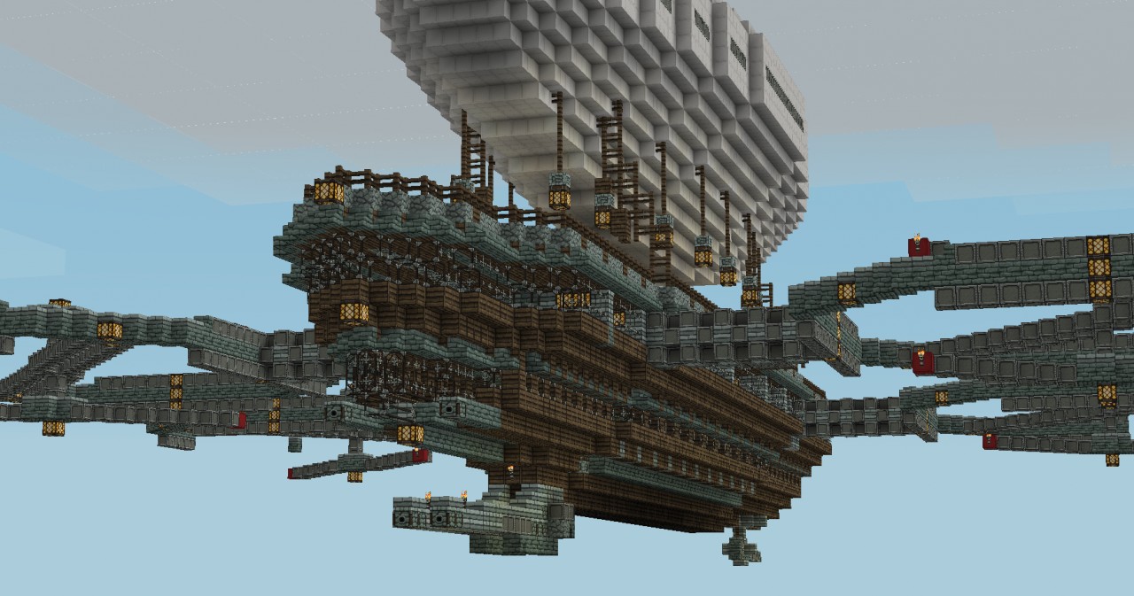 Massive Airship Minecraft Map