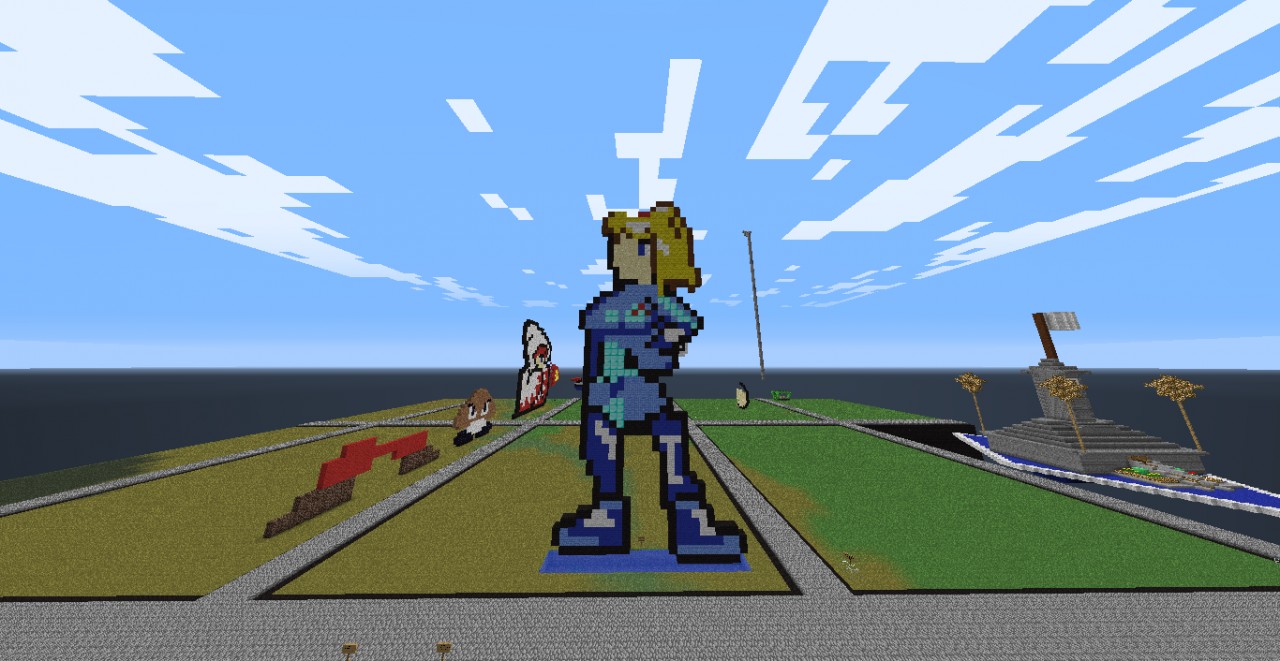 Zero Suit Samus Minecraft Project