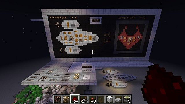 Minecraft: FTL: Starship Battle Minecraft Map