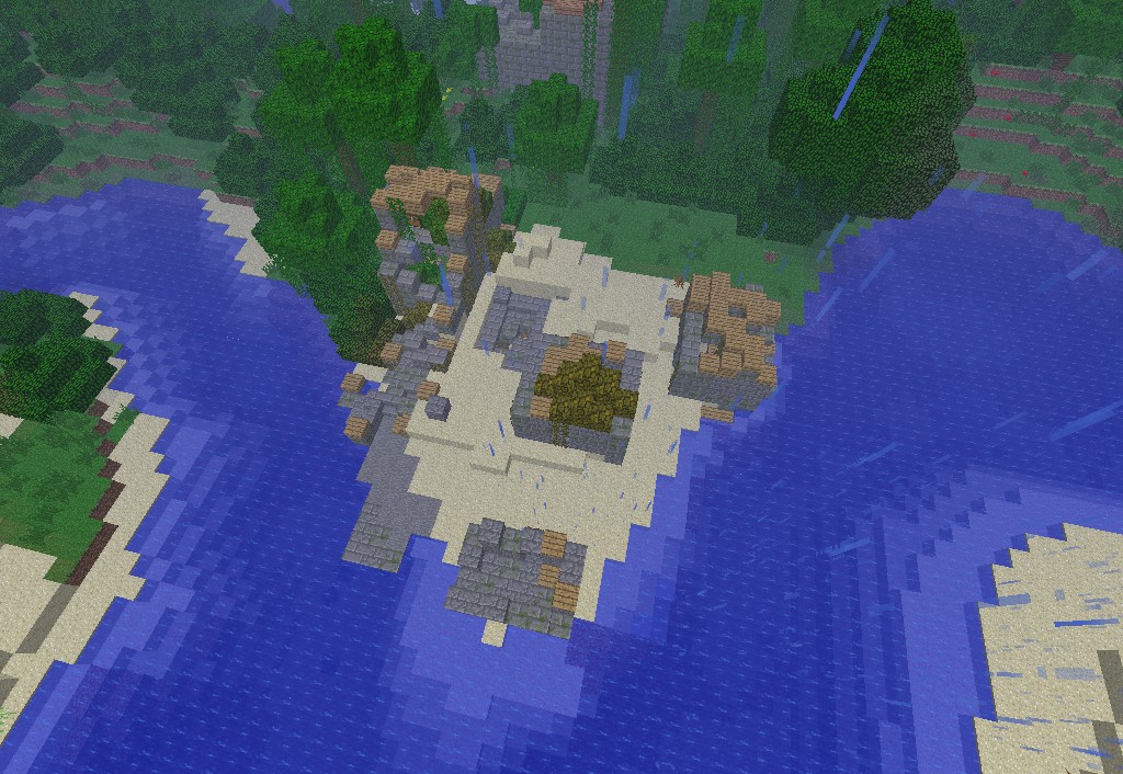 the lost temple Minecraft Map