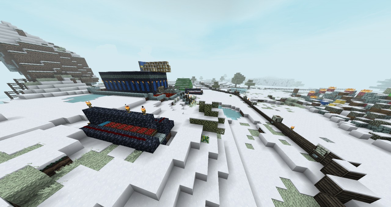 Winter Way PVP Map Minecraft Map