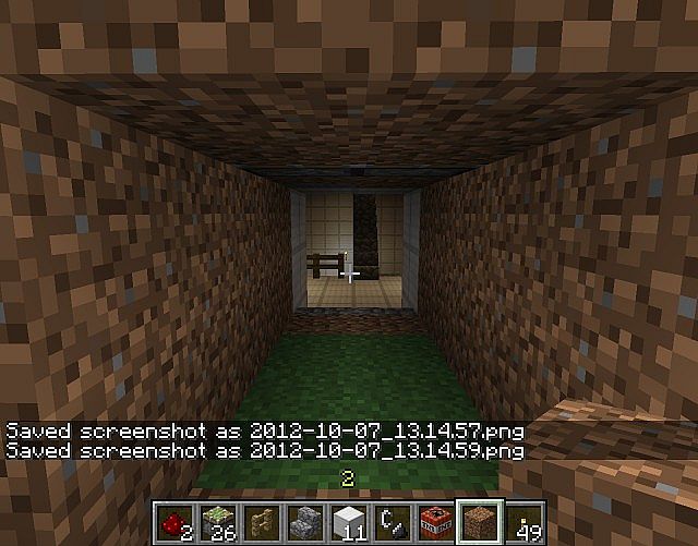 secret room project Minecraft Map