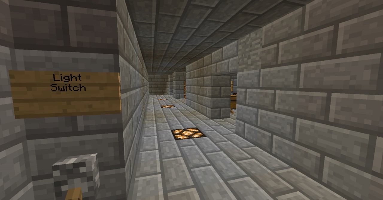 Minecraft 1.3.2 Stone mansion Minecraft Map