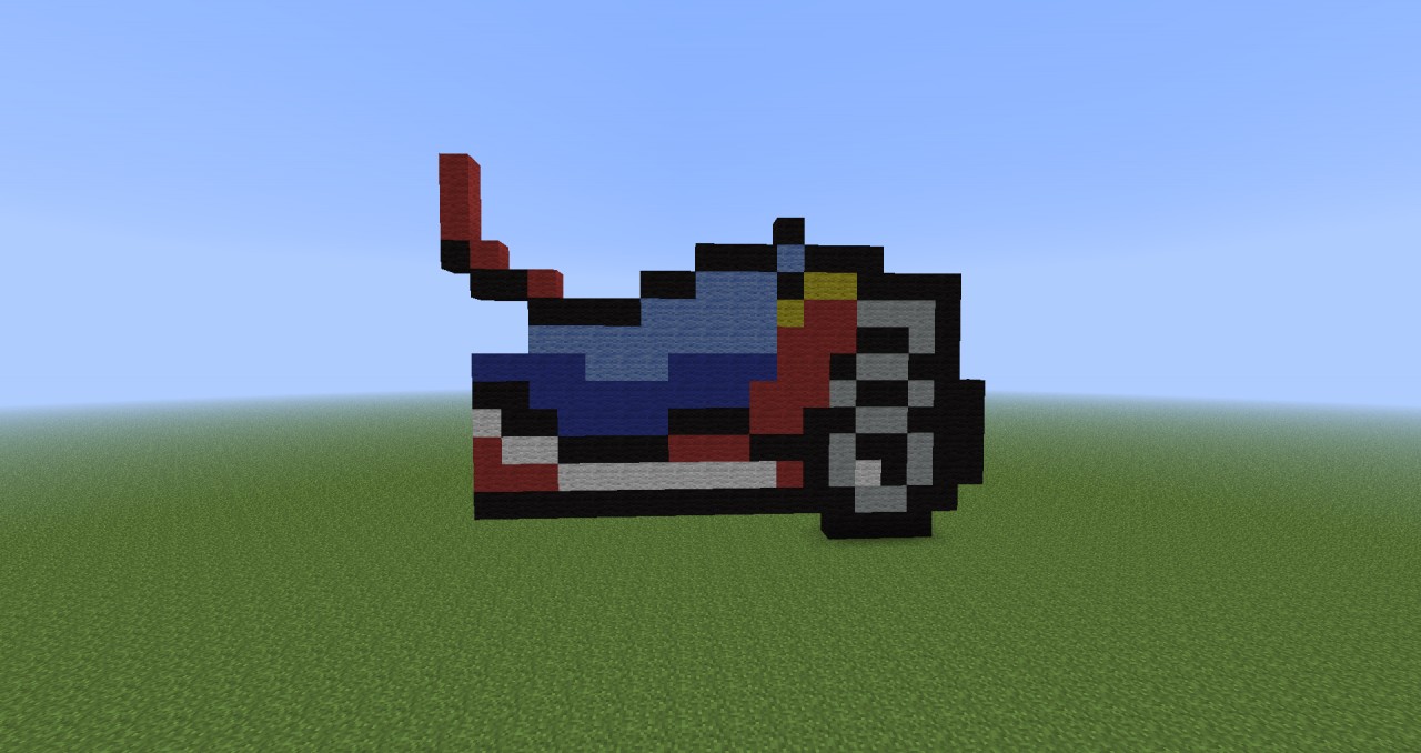 Guess what Pixel Art Minecraft Map