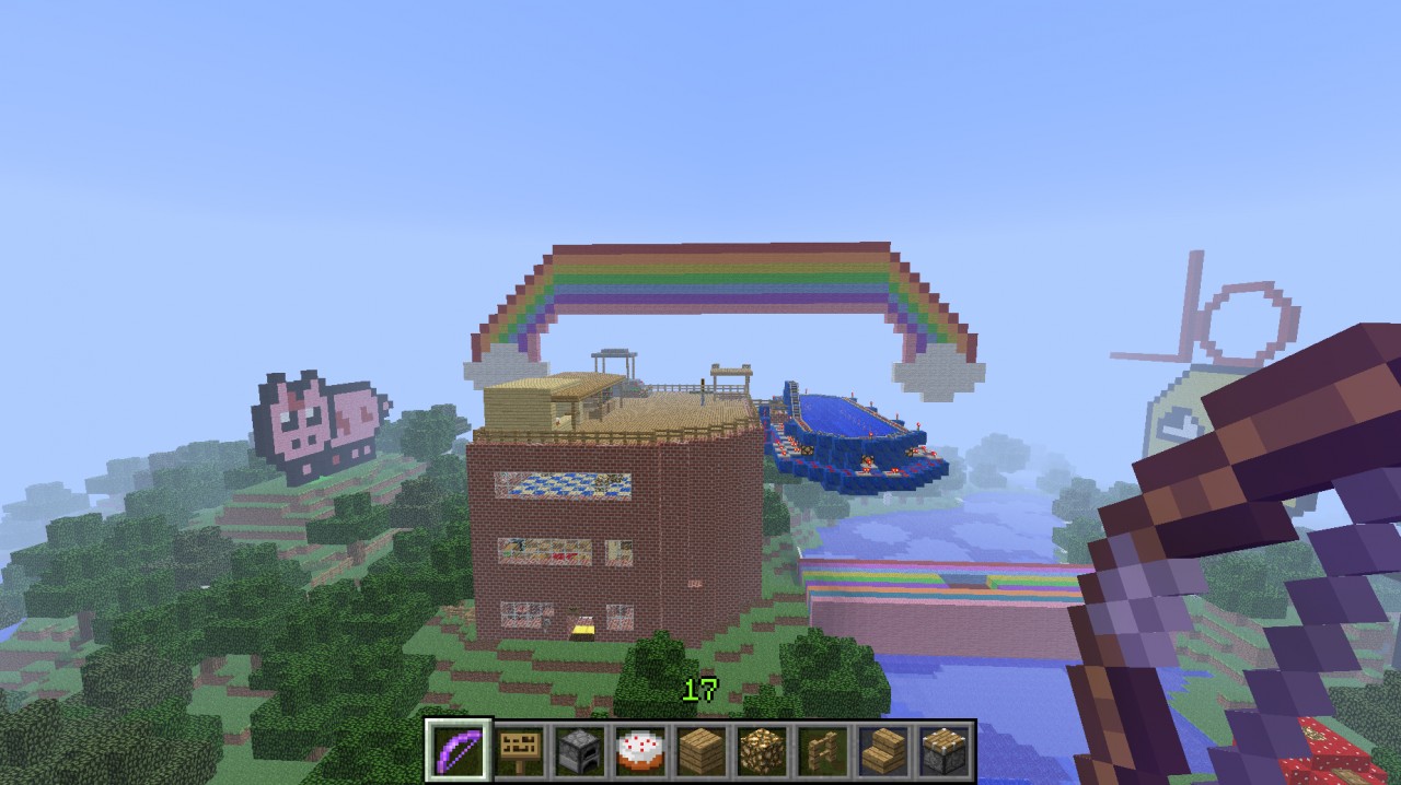 epic pixel art Minecraft Map