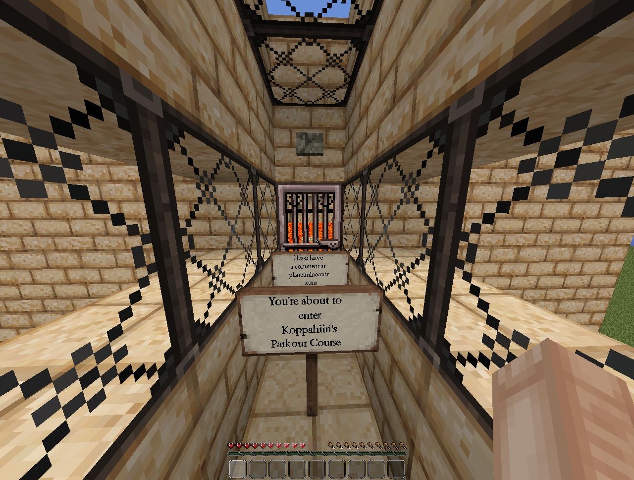 Parkour Course Minecraft Map