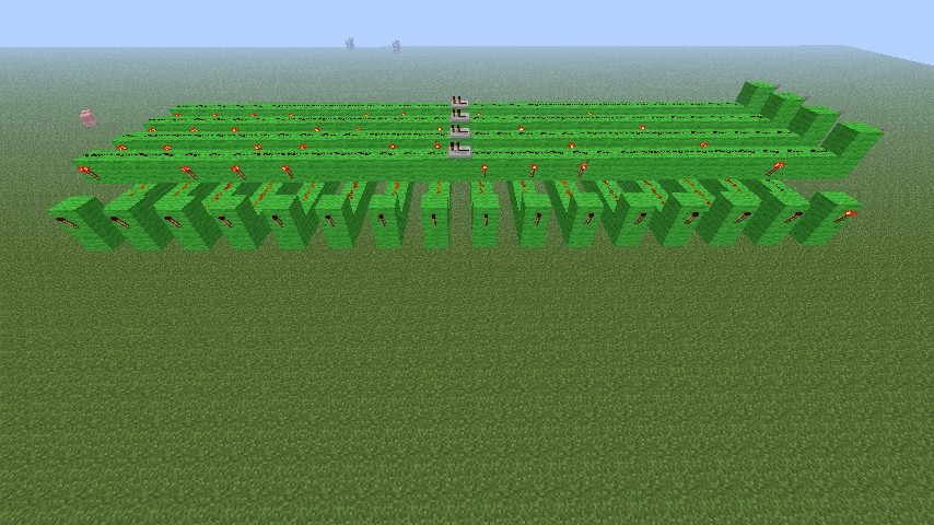 4 Bit Binary Decoder (V.3) (Now with updated Version!) Minecraft Map