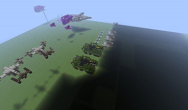 Space Shuttle War Minecraft Map