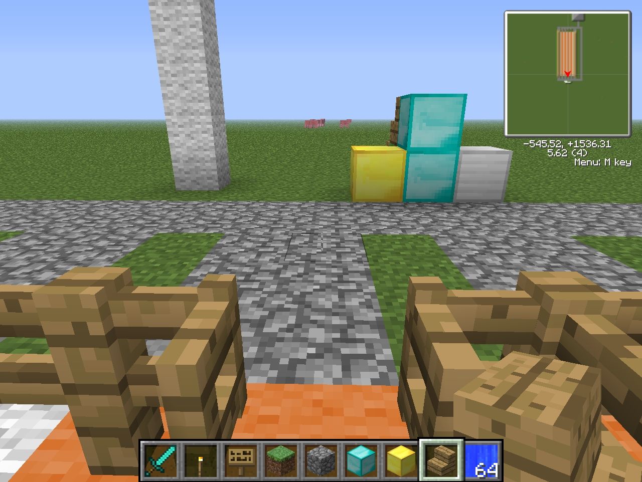 RUNNING TRACK Minecraft Map