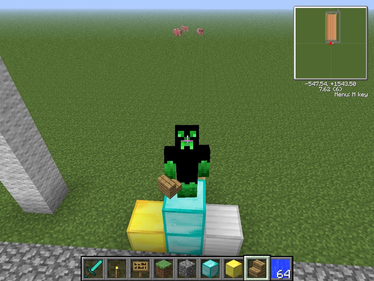 RUNNING TRACK Minecraft Map