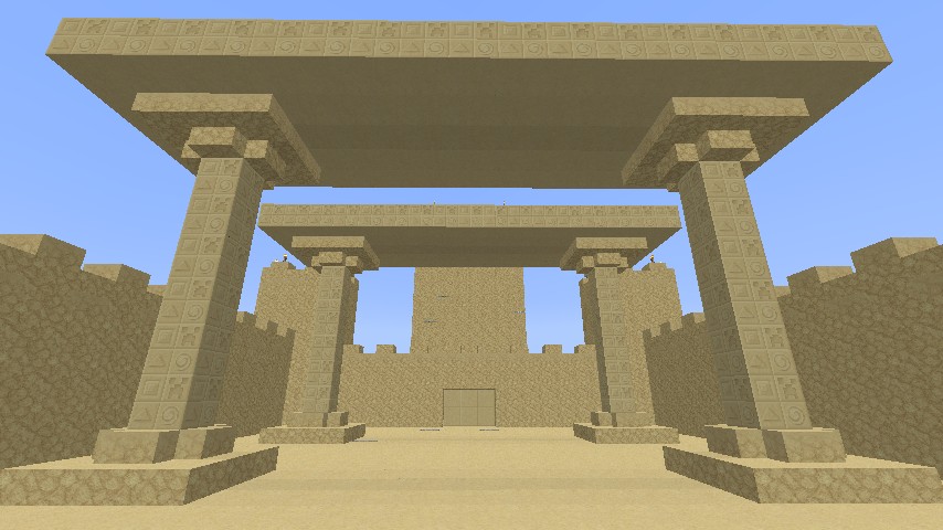 Temple of the golden Sun Minecraft Map
