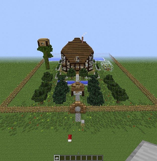 Woodland House Minecraft Map