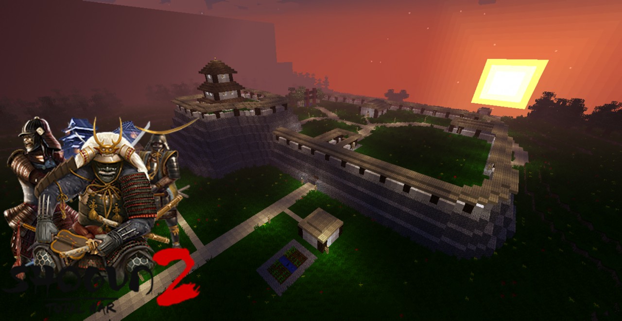 Shogun 2 The valley of the Hojos Minecraft Map