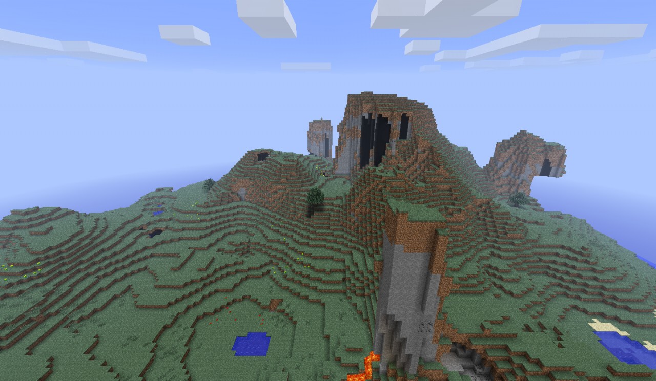 Extreme Hills 1.3.2 Minecraft Map