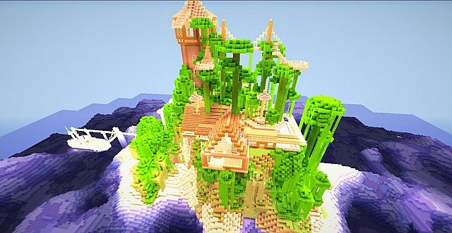 Jungle Island Minecraft Map