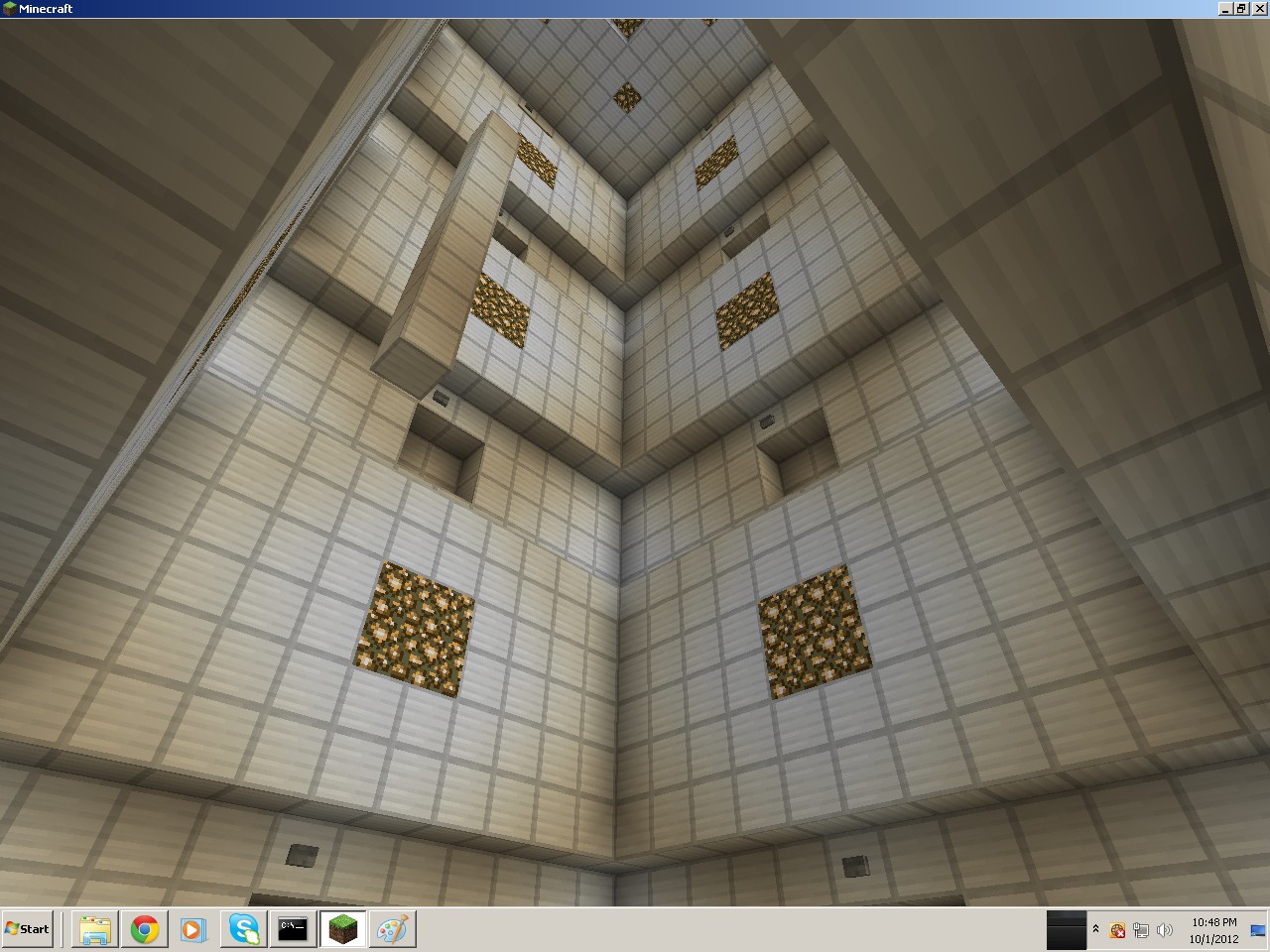 the CUBE Minecraft Map