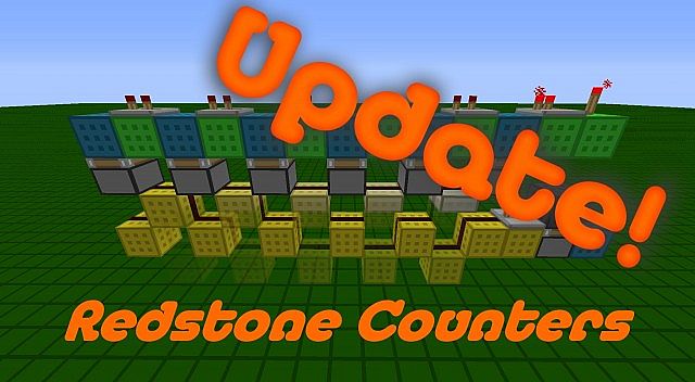 [Updated!] Fast Redstone Counters Minecraft Project