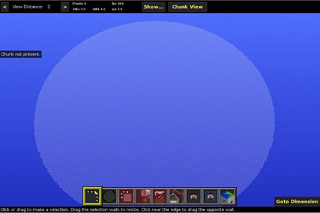 Desert Void - Mapmaking Resource - Blank Map - 220 Chunks in diameter ...