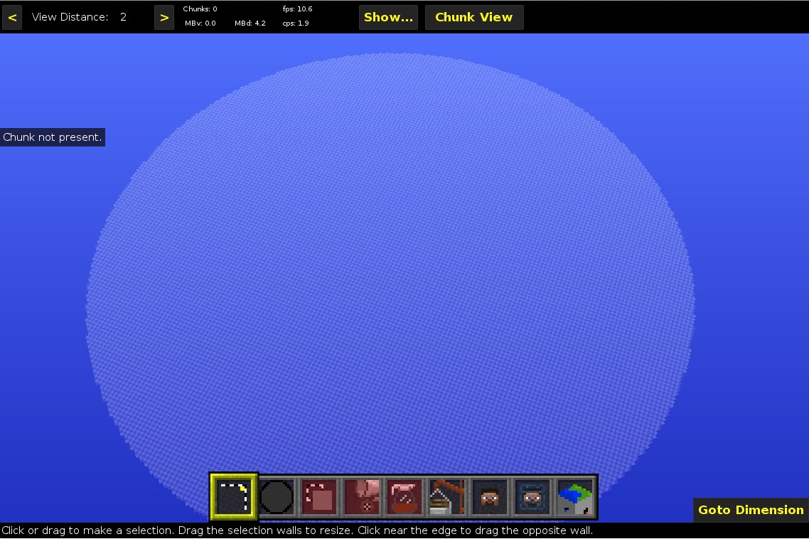 Desert Void - Mapmaking Resource - Blank Map - 220 Chunks in diameter ...