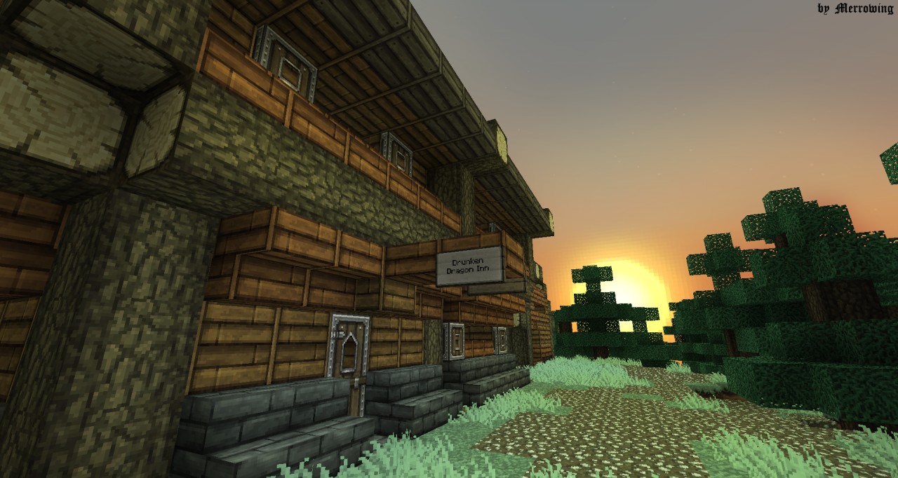 Drunken Dragon Inn Minecraft Map